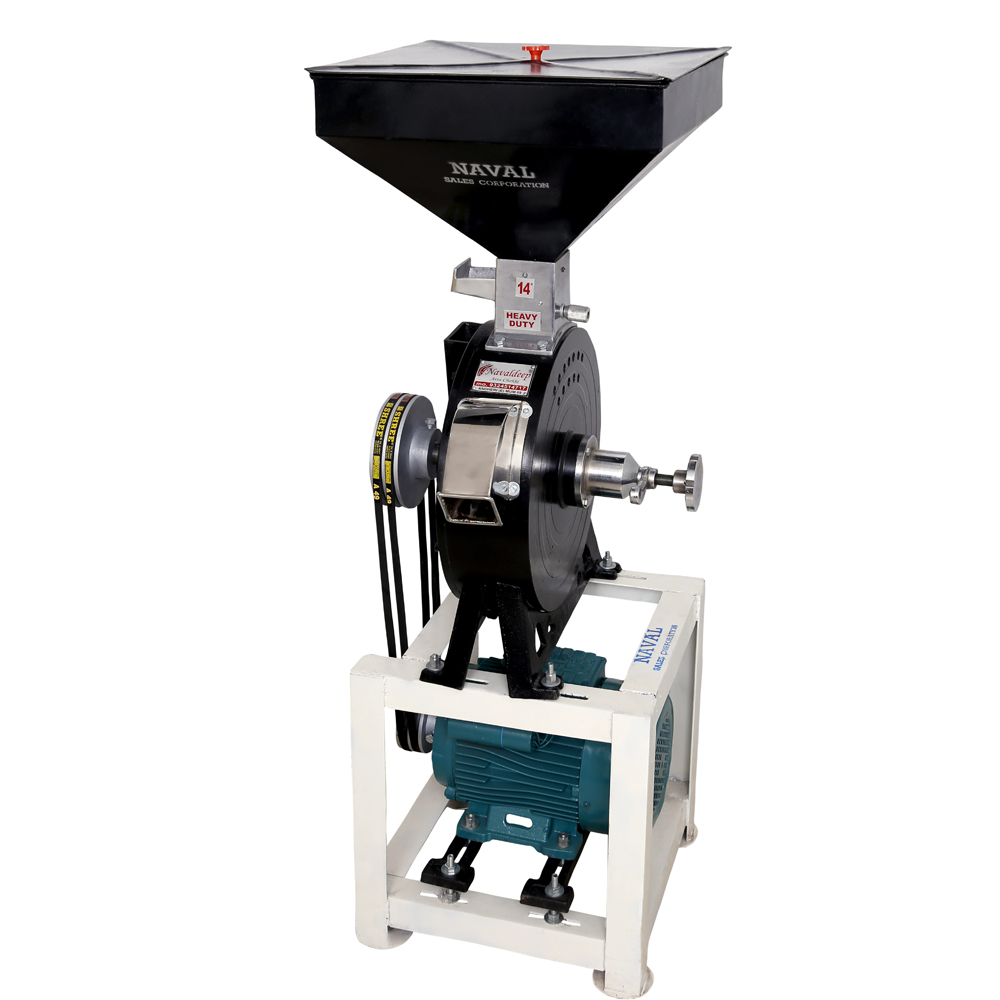 14″ Vertical Stand Commercial Flour Mill Machine (Navaldeep ...
